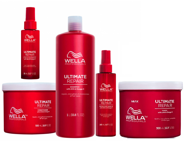 Kit Wella Professionals Ultimate Repair (5 Produtos Grande) – Beleza Expert